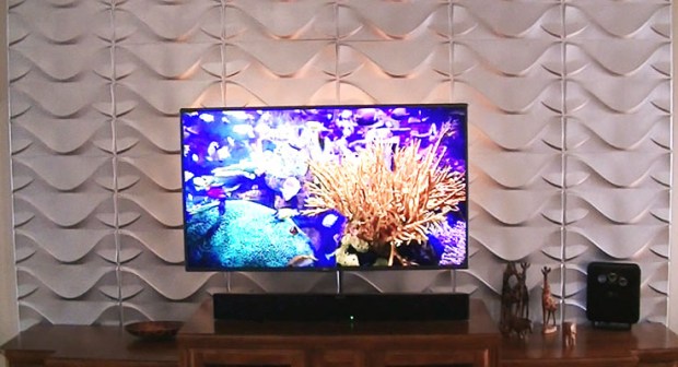 3D Art Panel TV Wall DIY – AKILAH GRANT
